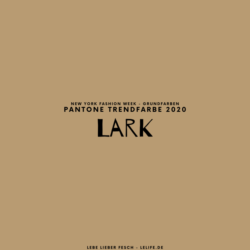 Pantone Trendfarben Frühling/Sommer 2020 - Lebe Lieber Fesch
